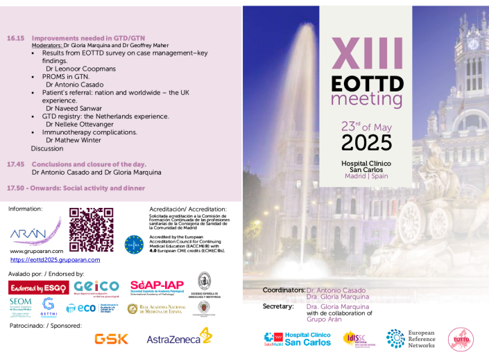 Programa - XIII EOTTD Meeting 2025